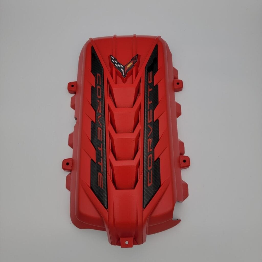 C8 Corvette Edge Red Engine Cover – BBV Customs